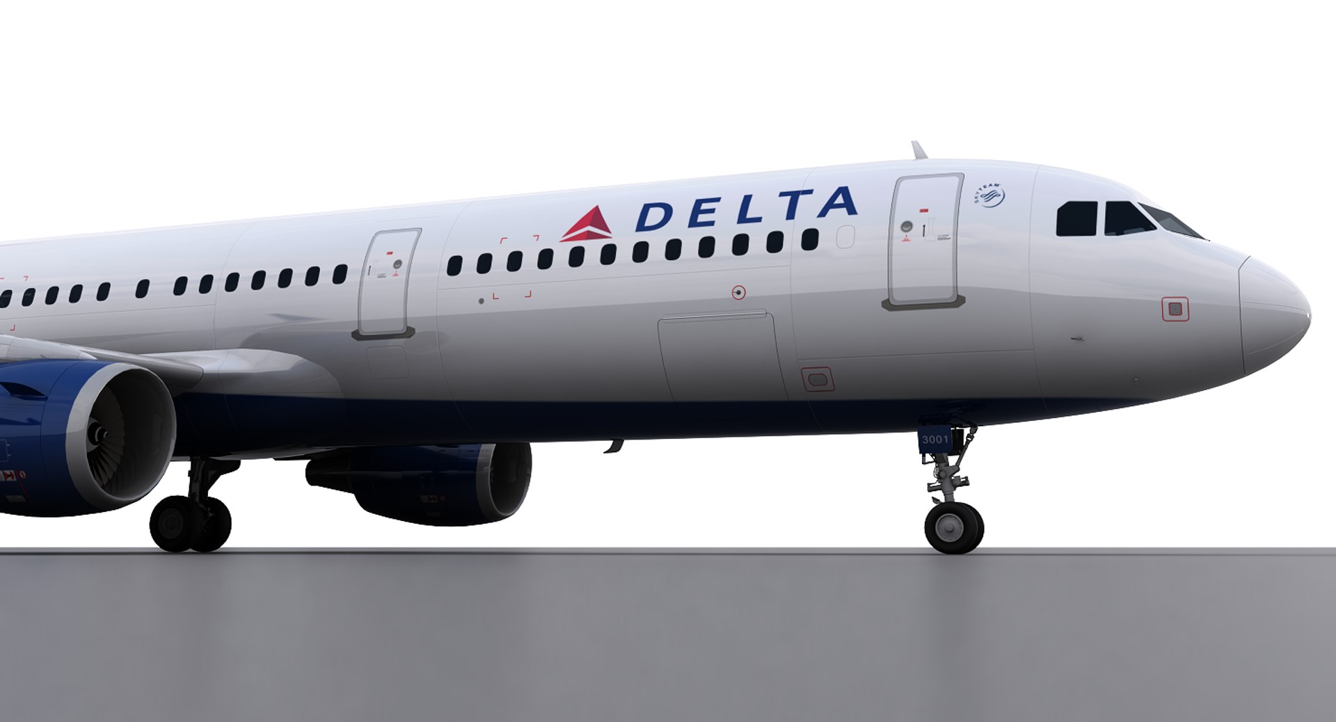 3d A321 Delta