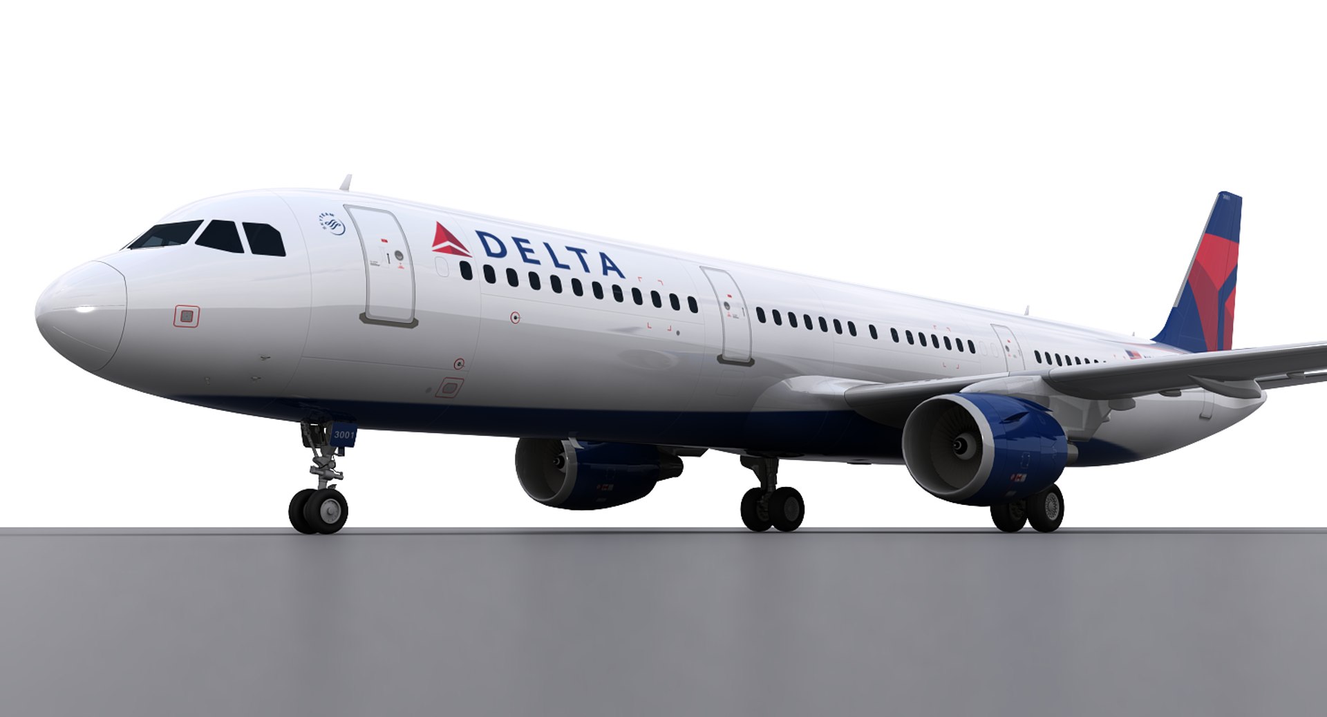 3d A321 Delta