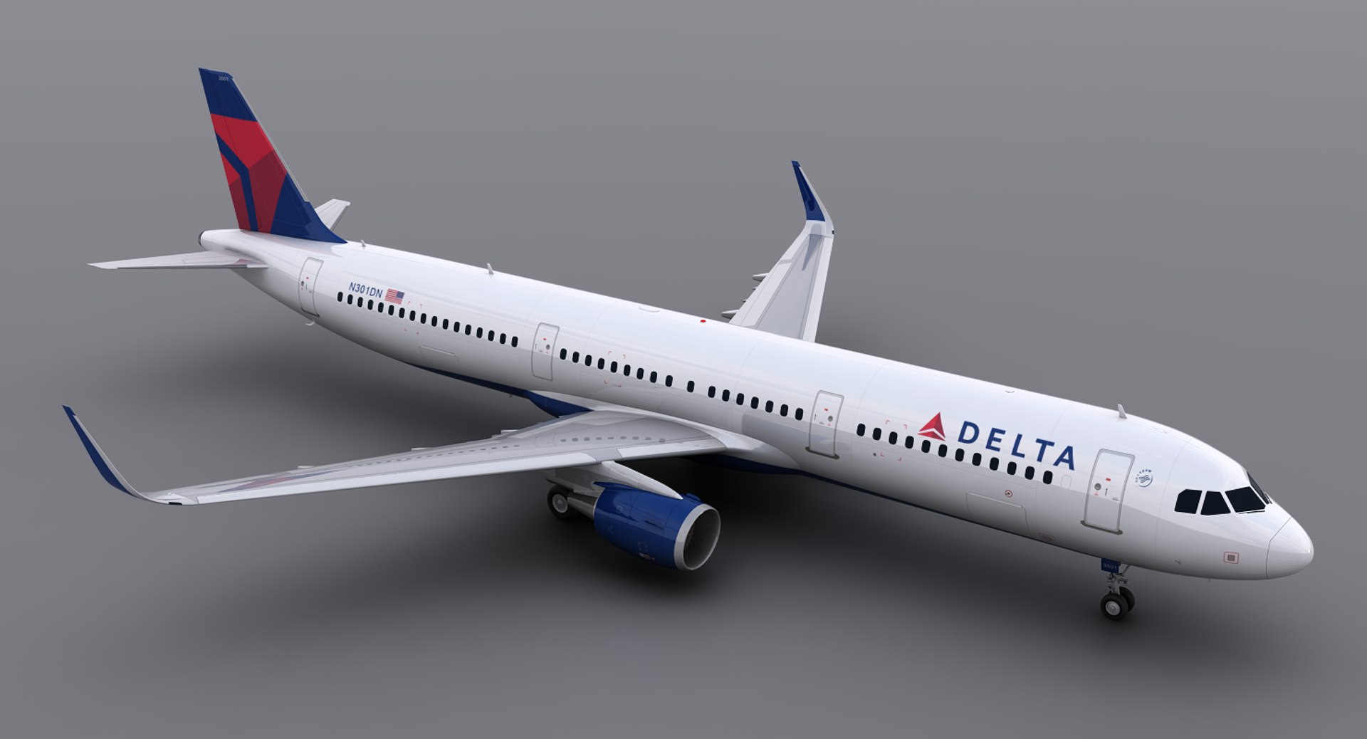 3d a321 delta