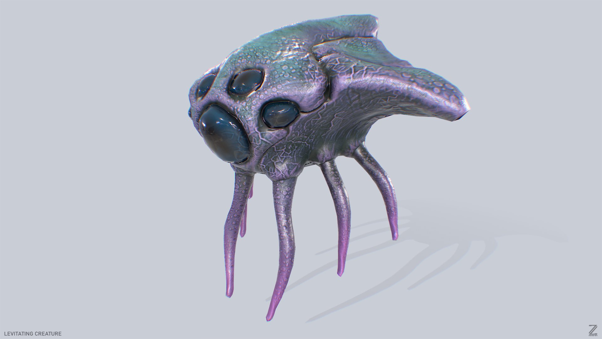 3D Levitating Creature Model - TurboSquid 2408188