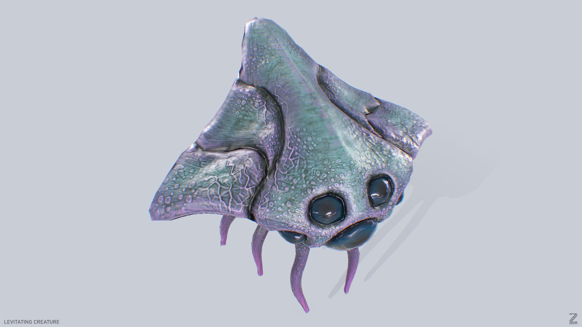 3D Levitating Creature Model - TurboSquid 2408188