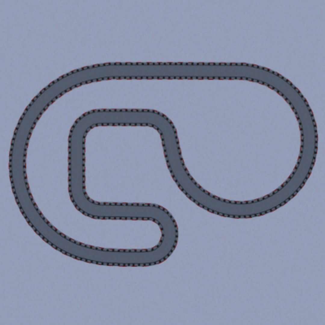 3d Model Go-kart Track