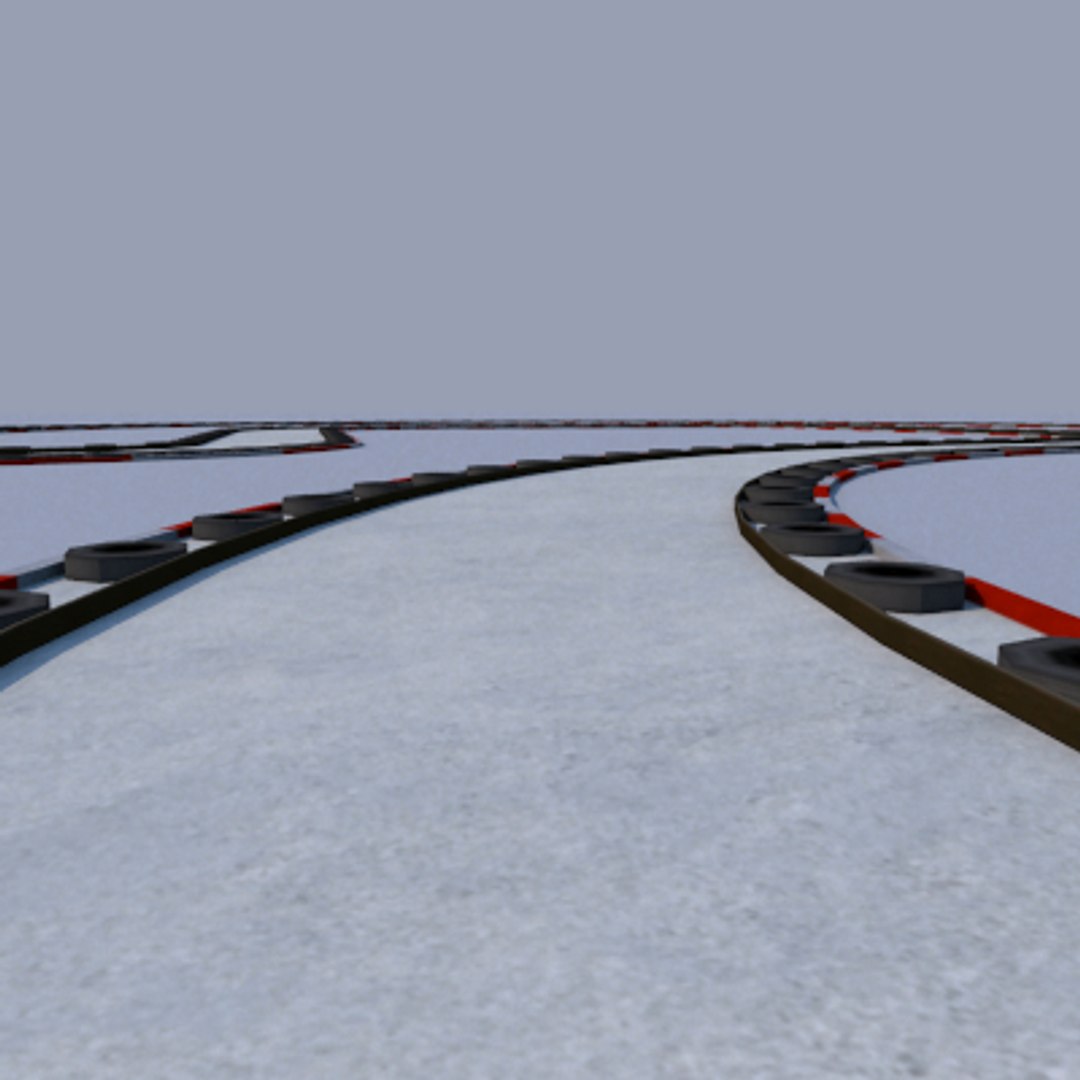 3d Model Go-kart Track