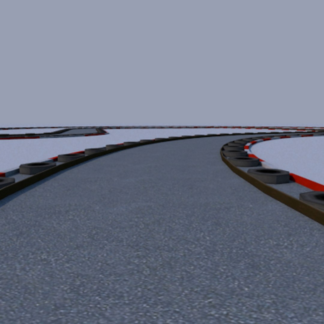3d Model Go-kart Track