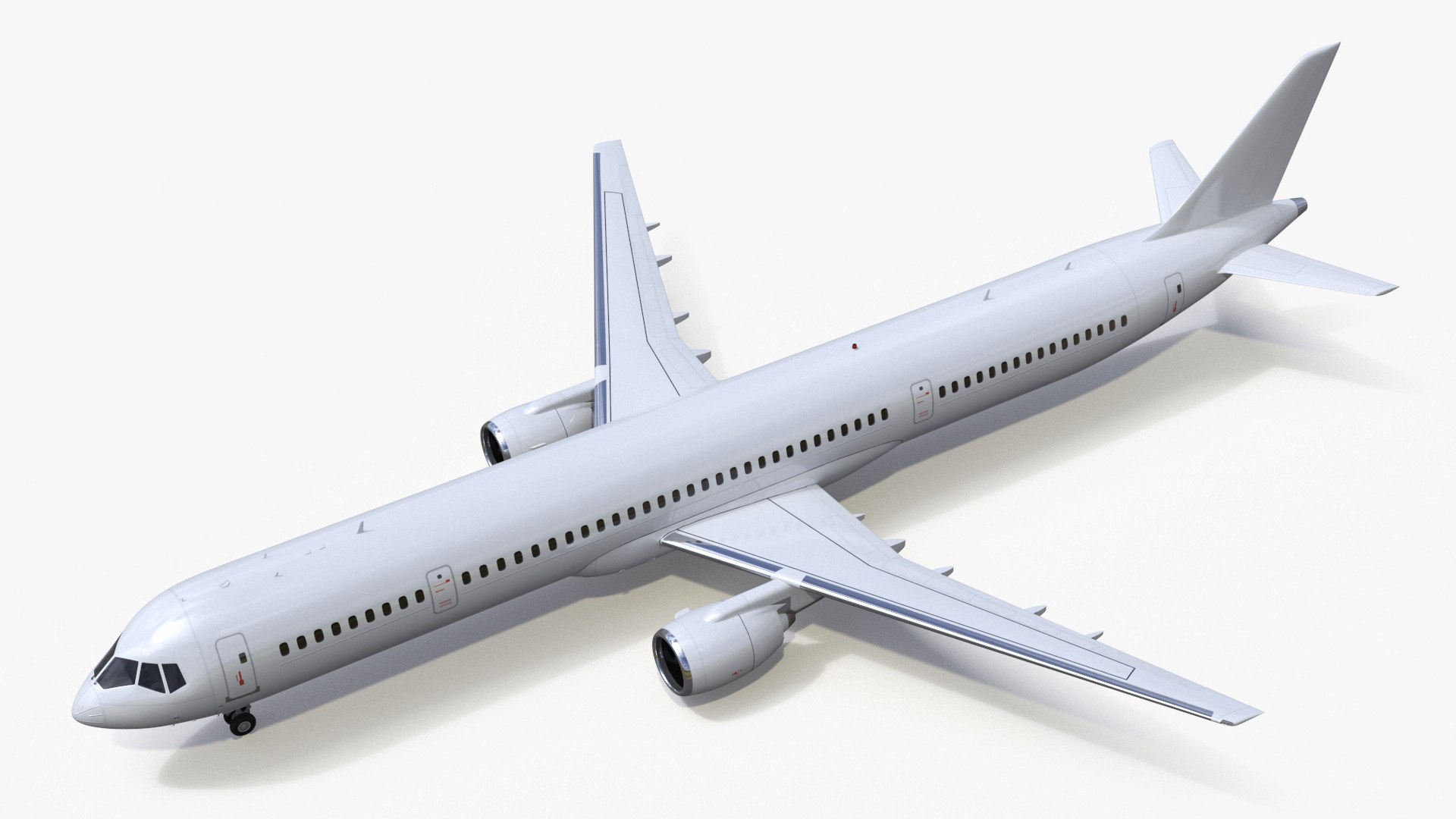 Passenger Jetliner 3D Model - TurboSquid 2303875
