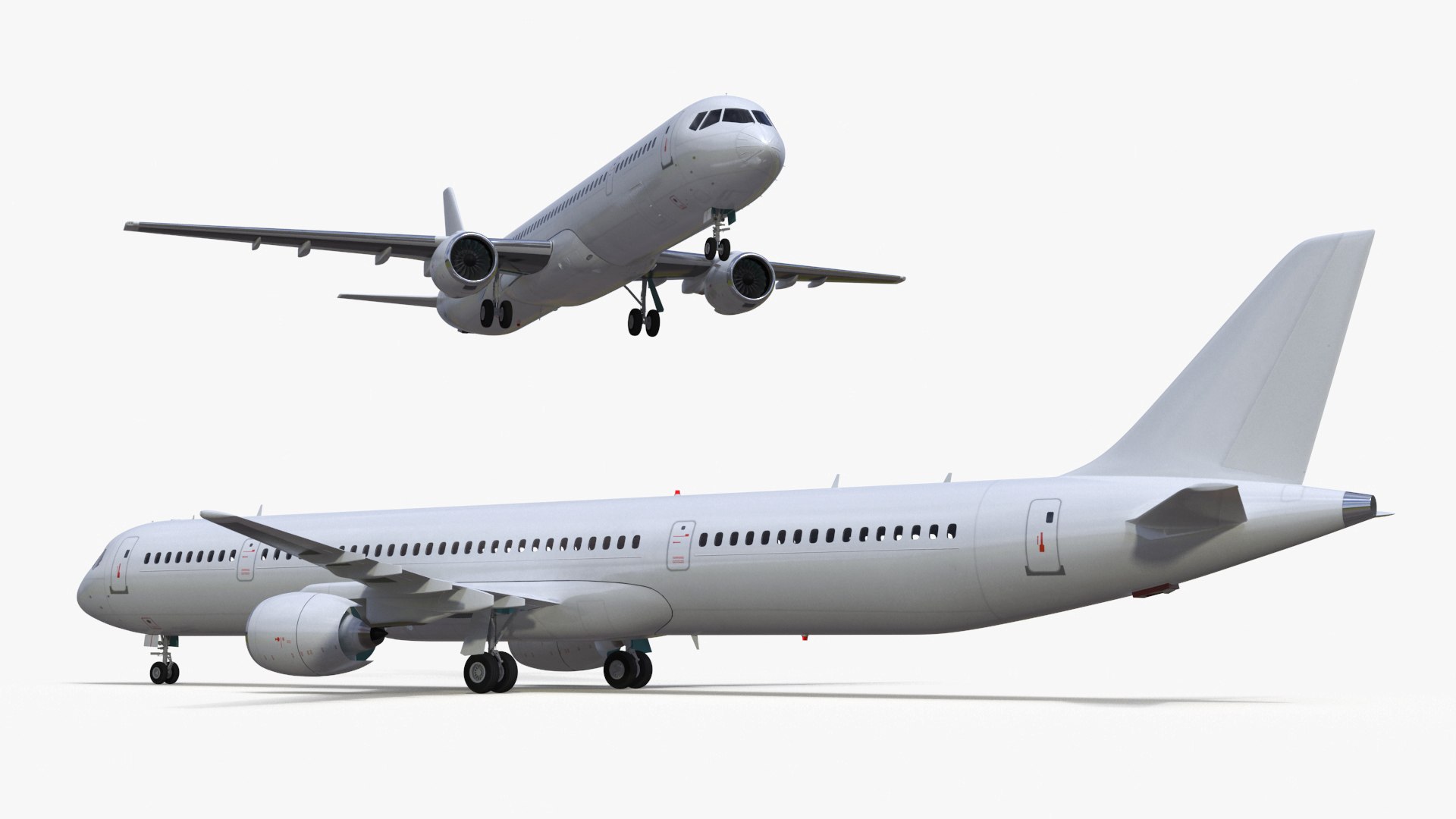 Passenger Jetliner 3D Model - TurboSquid 2303875