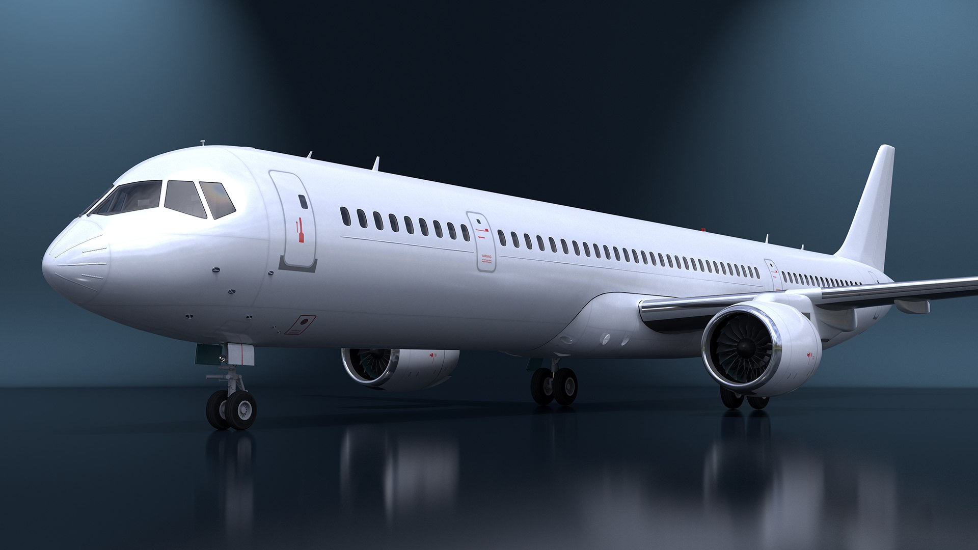 Passenger Jetliner 3D Model - TurboSquid 2303875