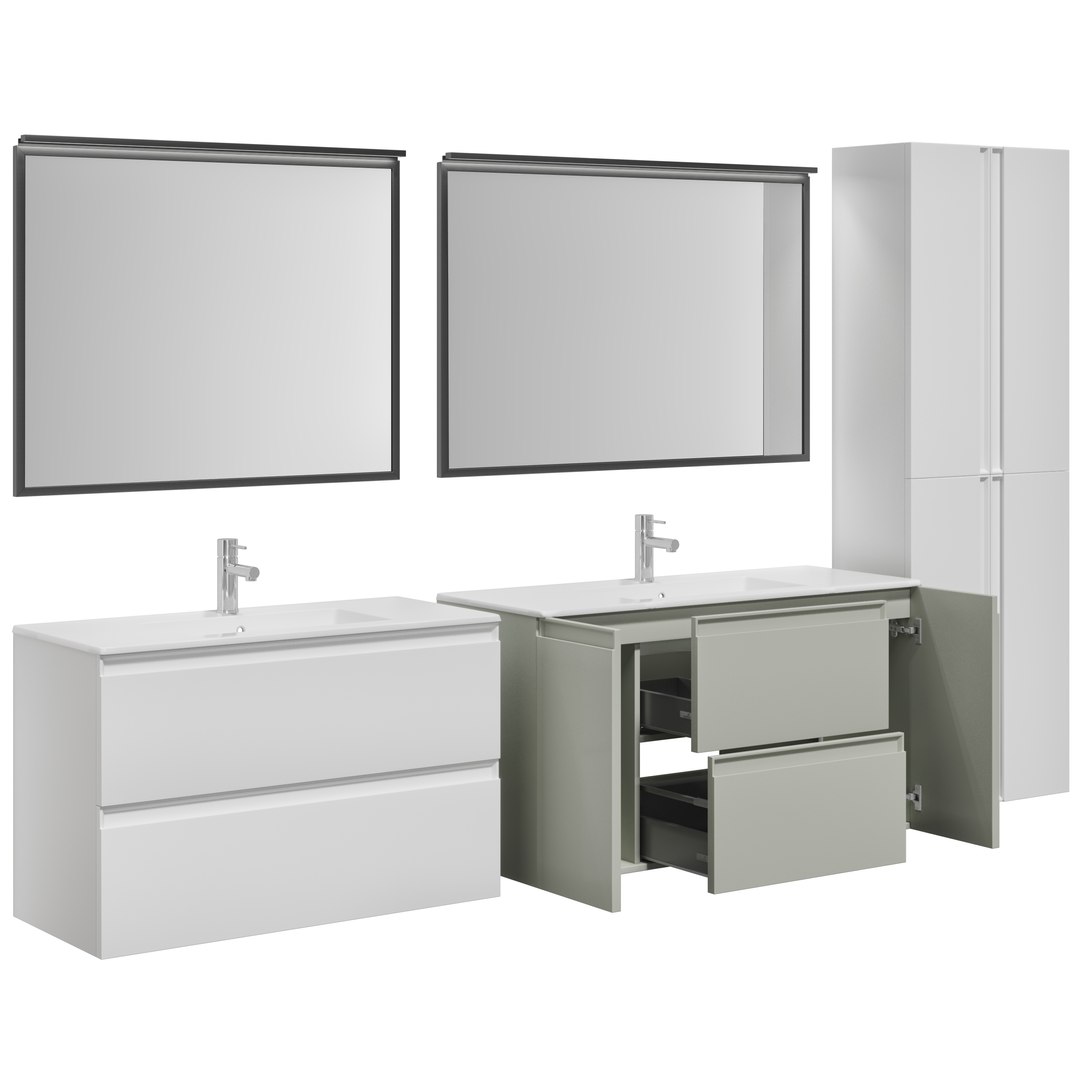 3D Model Allen Brau Eclipse 100-120 And Pencil Case Eclipse 60 ...