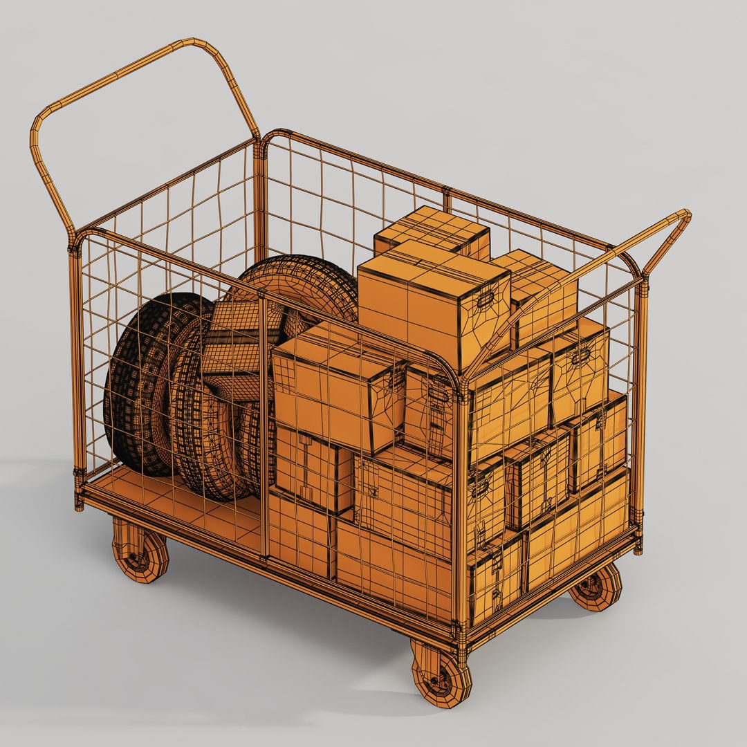 3D Cart N4 - TurboSquid 2193506