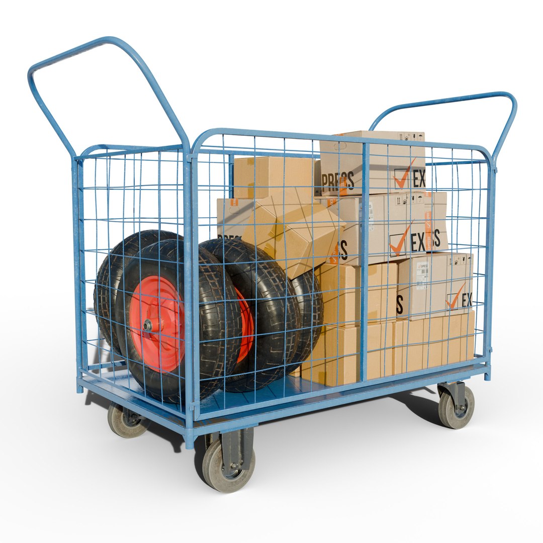 3D Cart N4 - TurboSquid 2193506