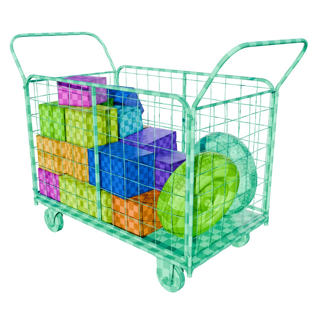 3D Cart N4 - TurboSquid 2193506