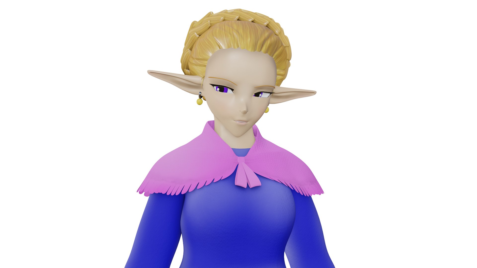 Hyrulian Woman 3D Model - TurboSquid 2148266