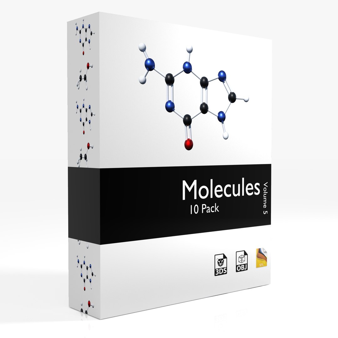 molecules - 3d model
