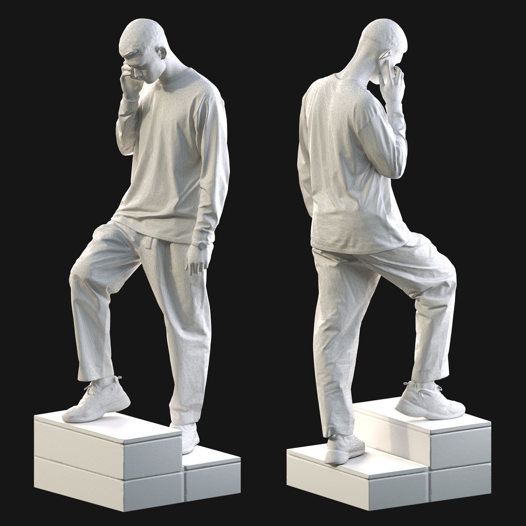 People man human 3D model - TurboSquid 1410505