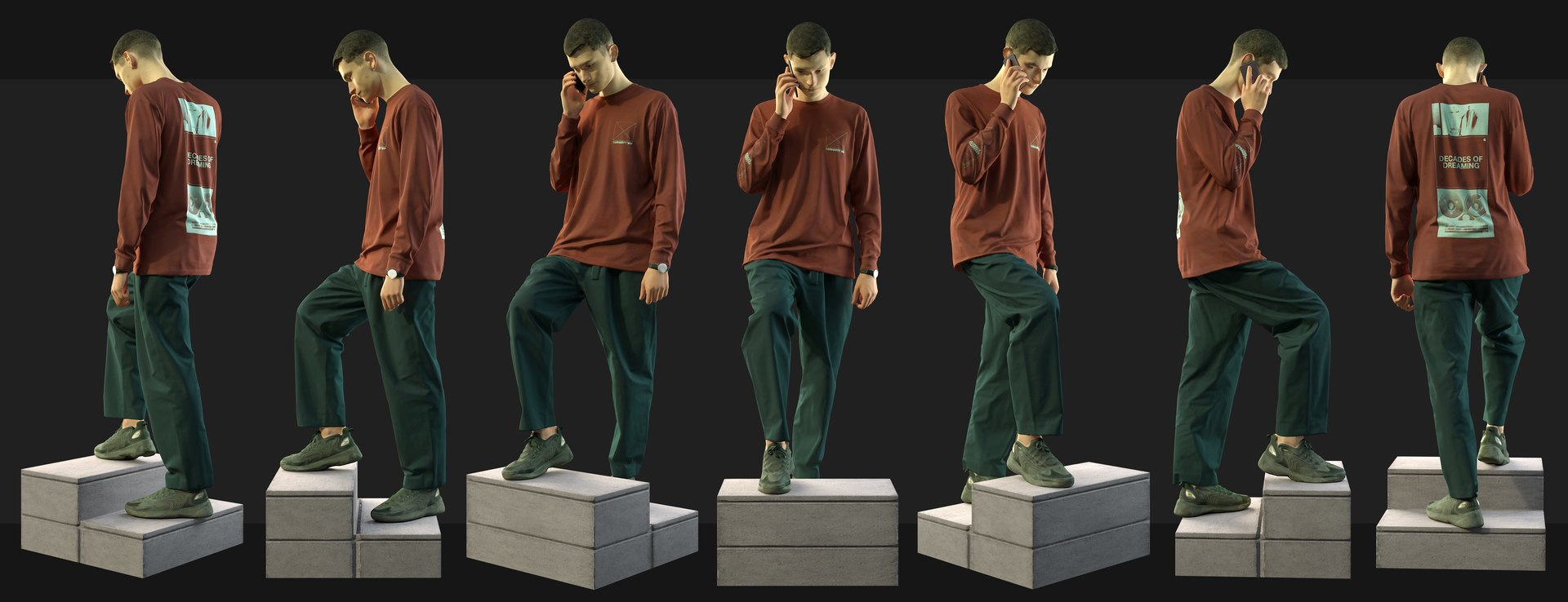 People man human 3D model - TurboSquid 1410505
