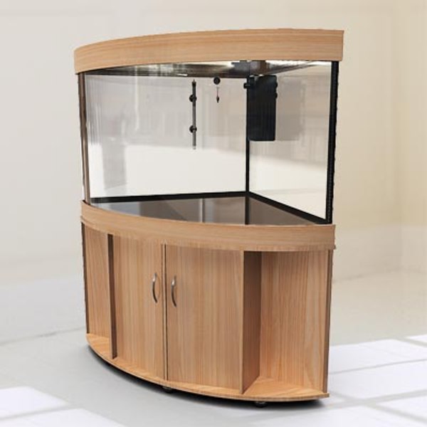 3d corner aquarium