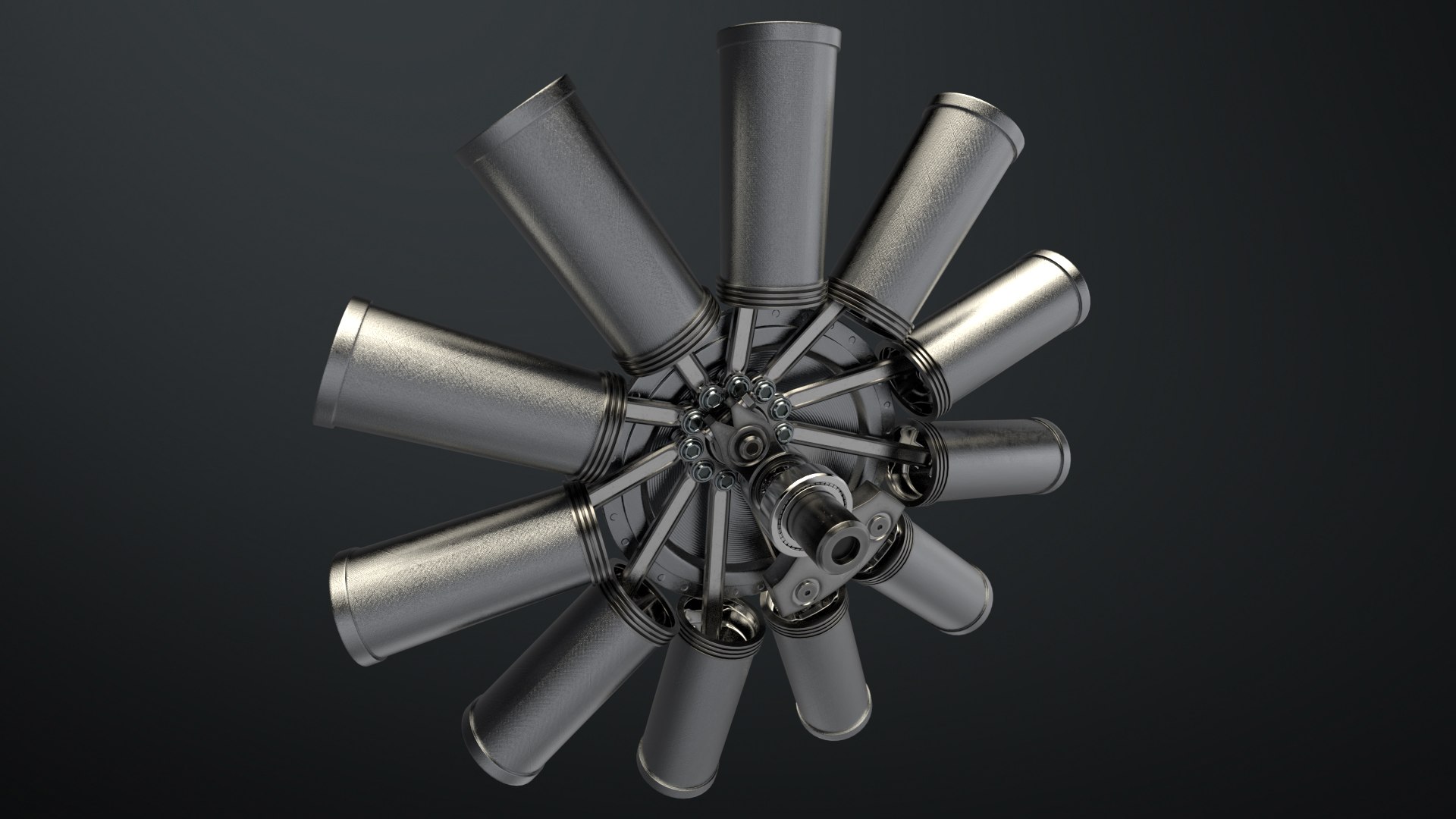 3D Aircraft Engine model - TurboSquid 1773448