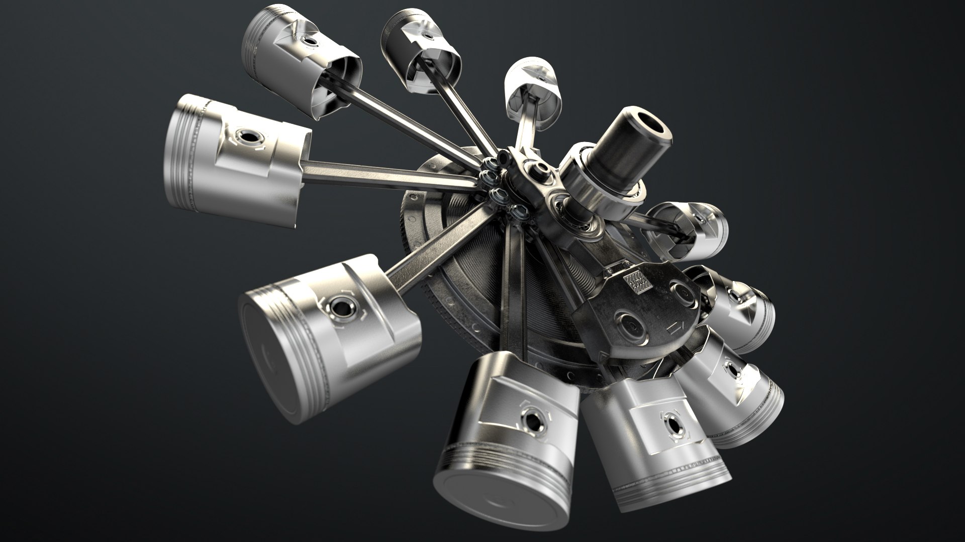 3D Aircraft Engine model - TurboSquid 1773448
