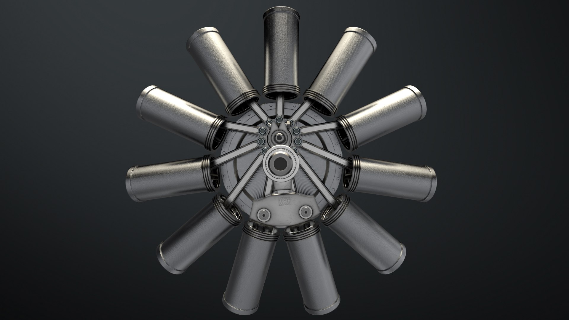3D Aircraft Engine model - TurboSquid 1773448