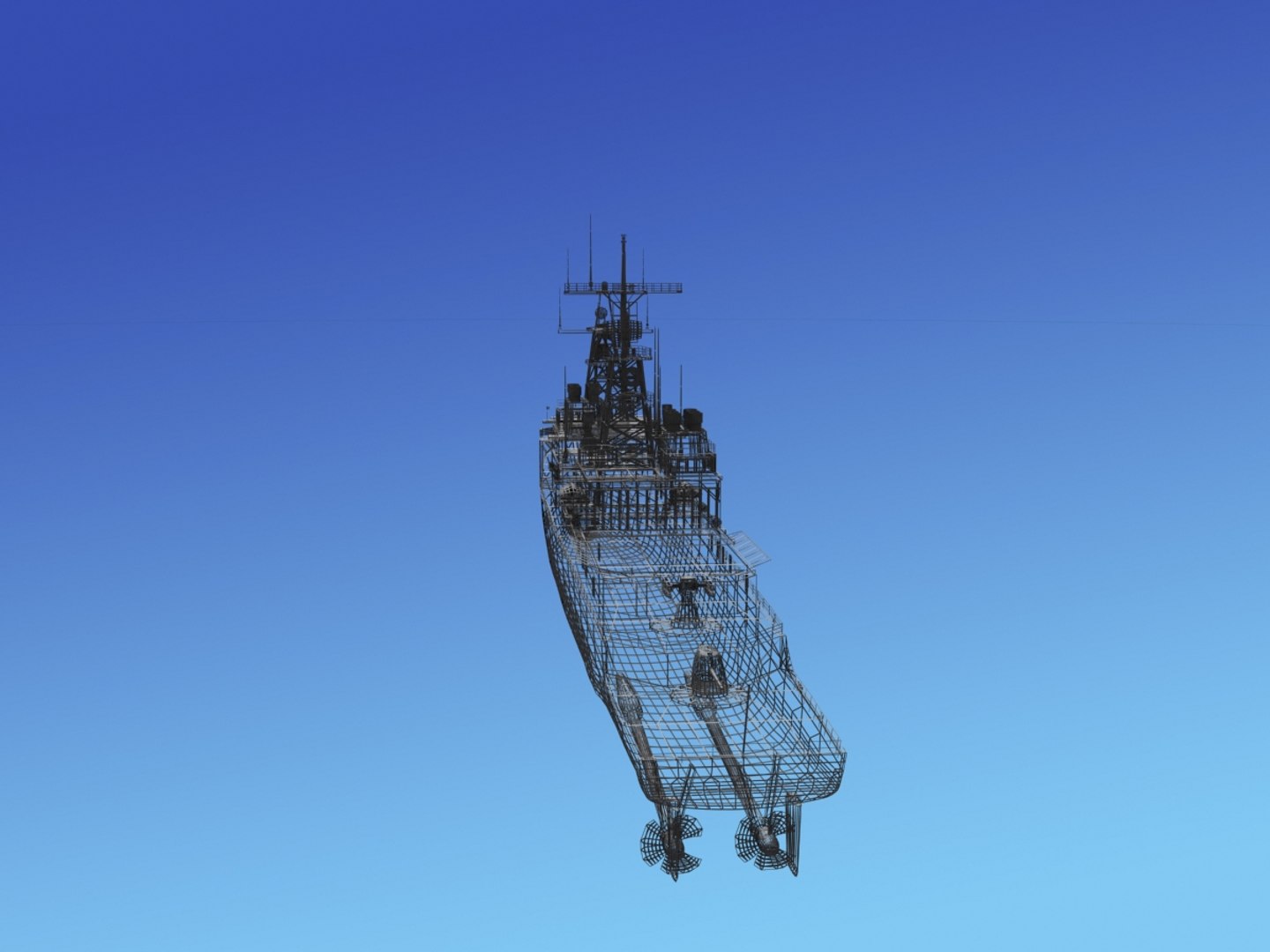Destroyers Class Spruance Dd 3d Model