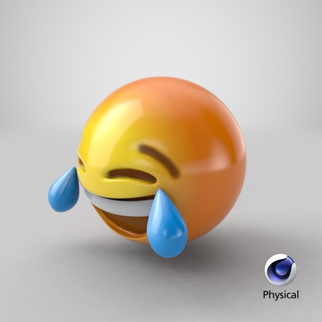 3D emoji 3 face tears model - TurboSquid 1366759