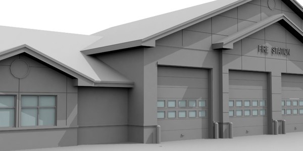 Free 3D Fire-Station Models | TurboSquid