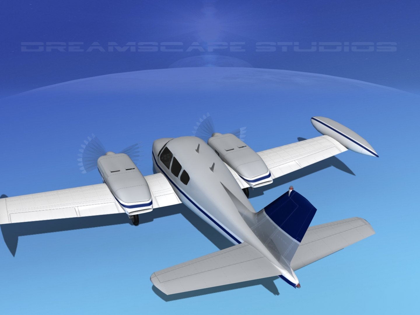 3D Cockpit Cessna 320 - TurboSquid 1165970