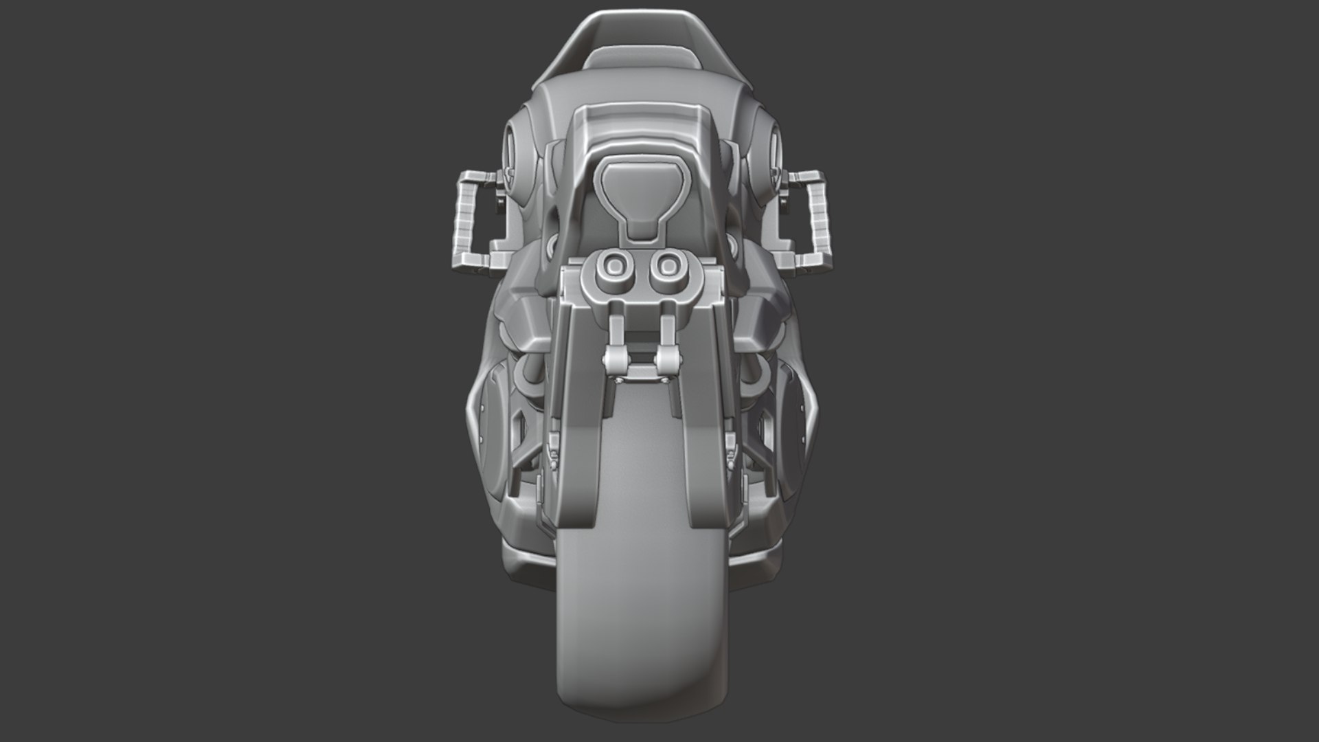 3D Model Gyro Sci-Fi Bike - TurboSquid 1852691