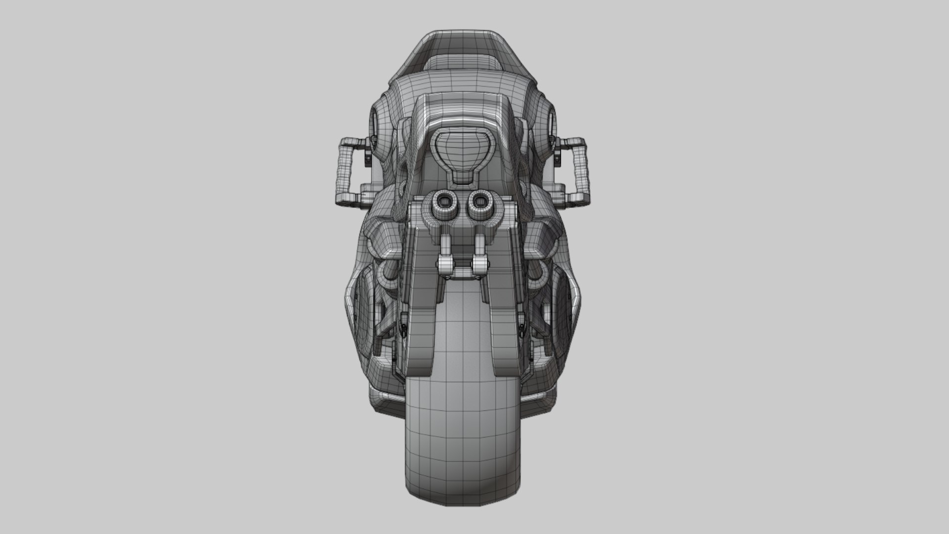 3D Model Gyro Sci-Fi Bike - TurboSquid 1852691