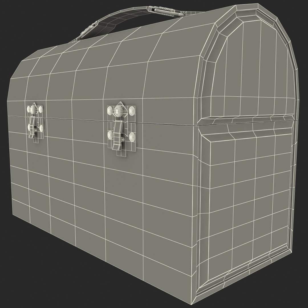 3d dome lunch box model