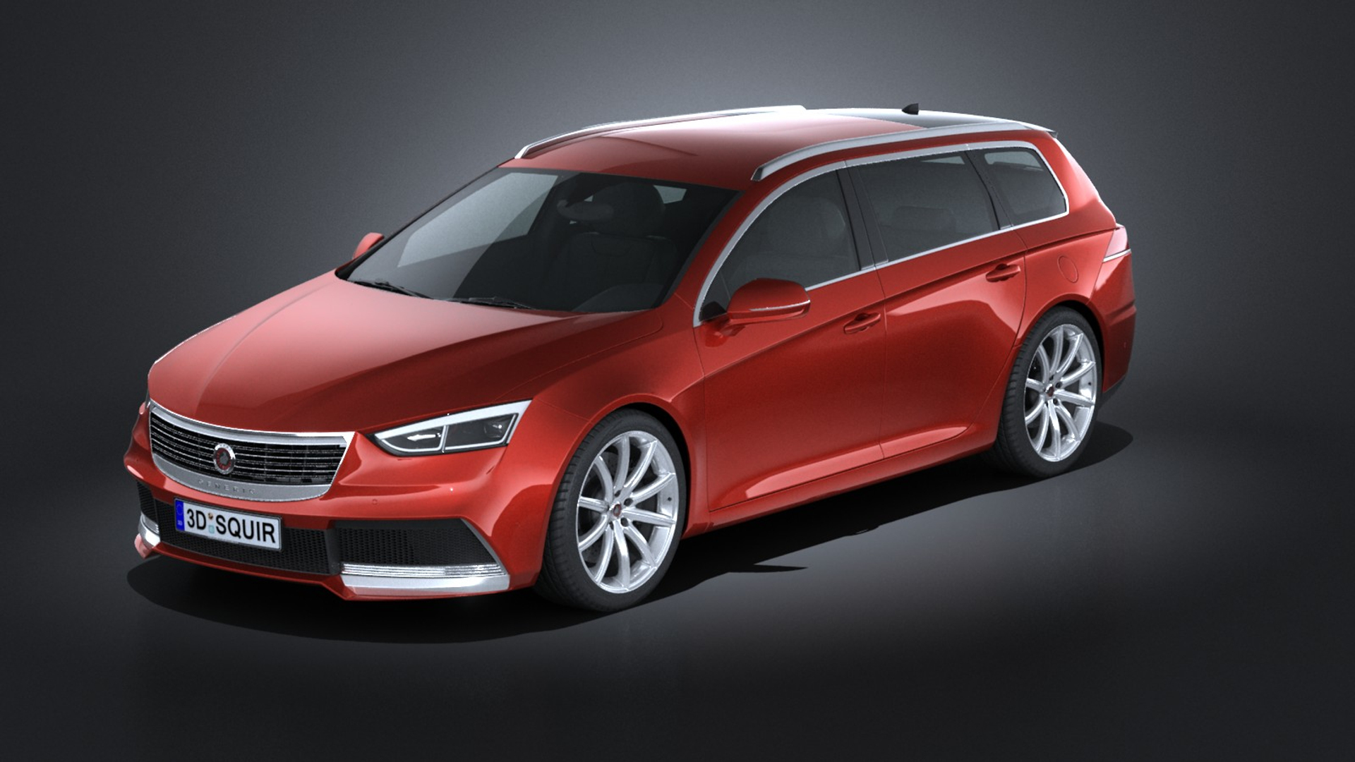 3D Model Generic Wagon Estate - TurboSquid 1157588