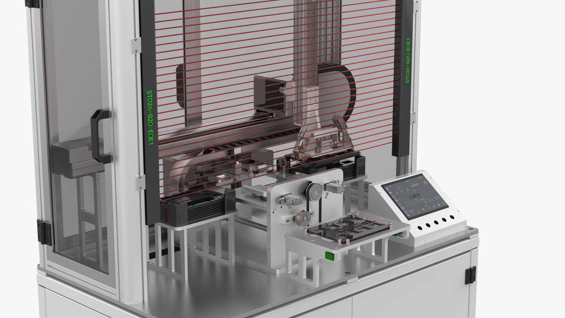 Semi Automatic Turning Machine 3D Model - TurboSquid 2011259