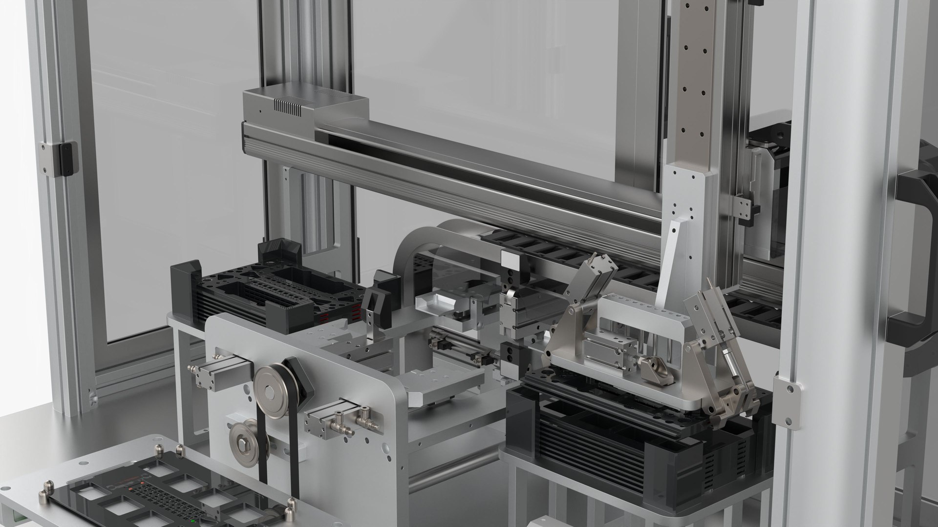 Semi Automatic Turning Machine 3D Model - TurboSquid 2011259