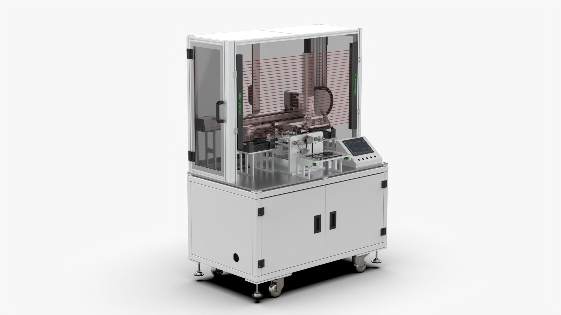 Semi Automatic Turning Machine 3D Model - TurboSquid 2011259