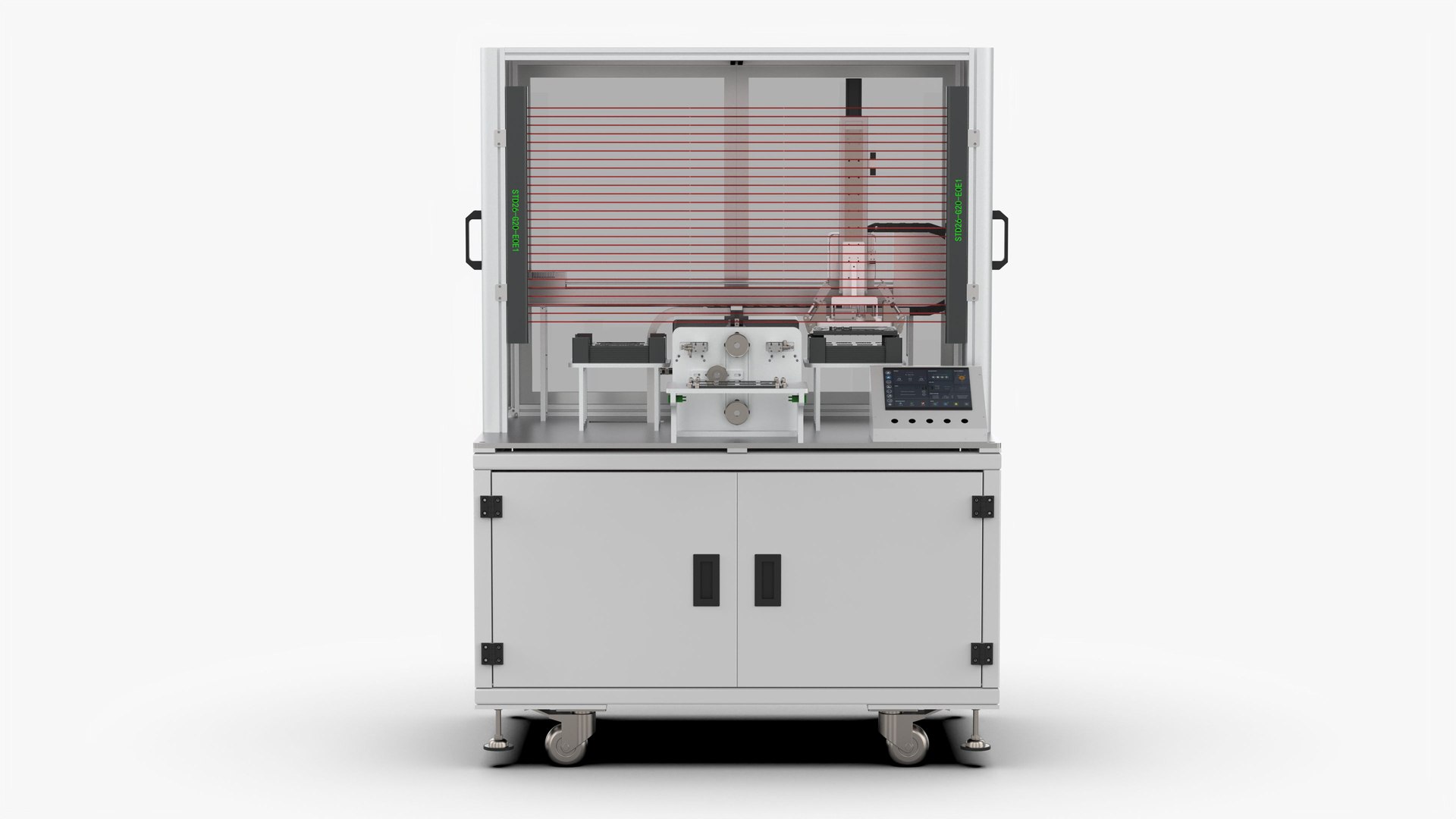 Semi Automatic Turning Machine 3D Model - TurboSquid 2011259