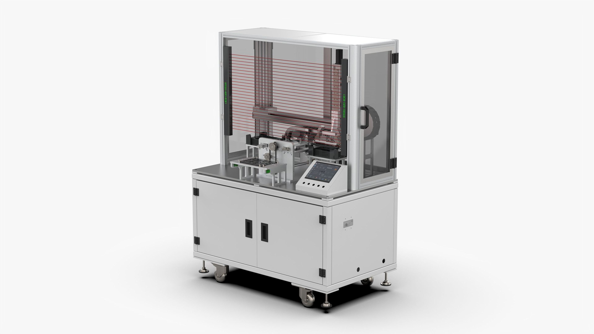 Semi Automatic Turning Machine 3D Model - TurboSquid 2011259