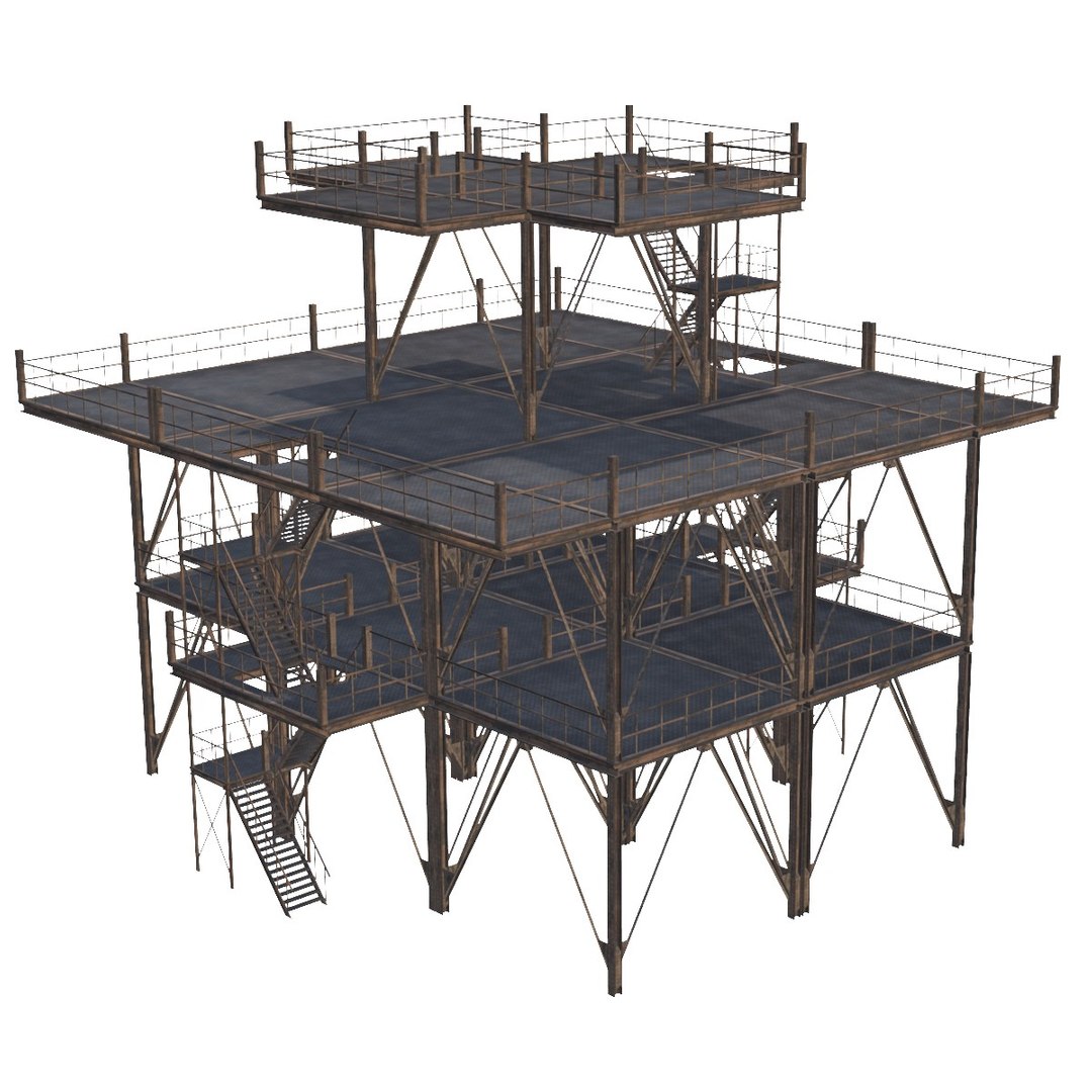 3D Wooden Ship Base Model - TurboSquid 2375870