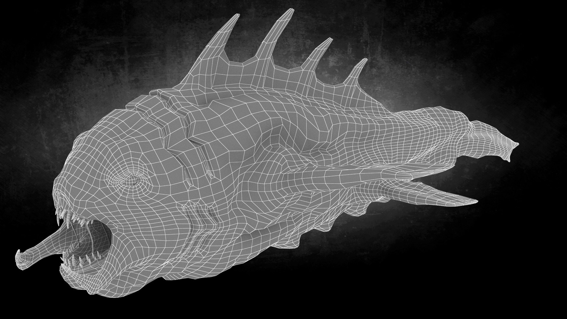Free 3D Giant Monster Fish - TurboSquid 2081840