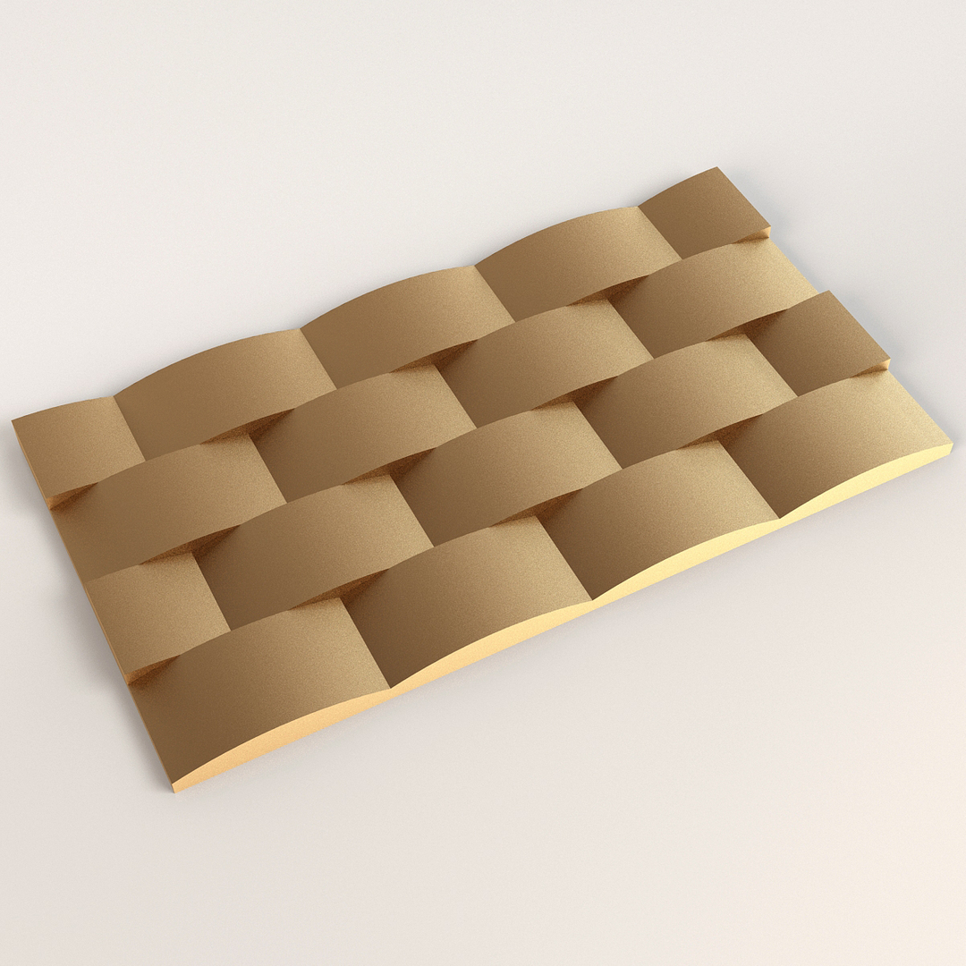 free wall panel 3d model