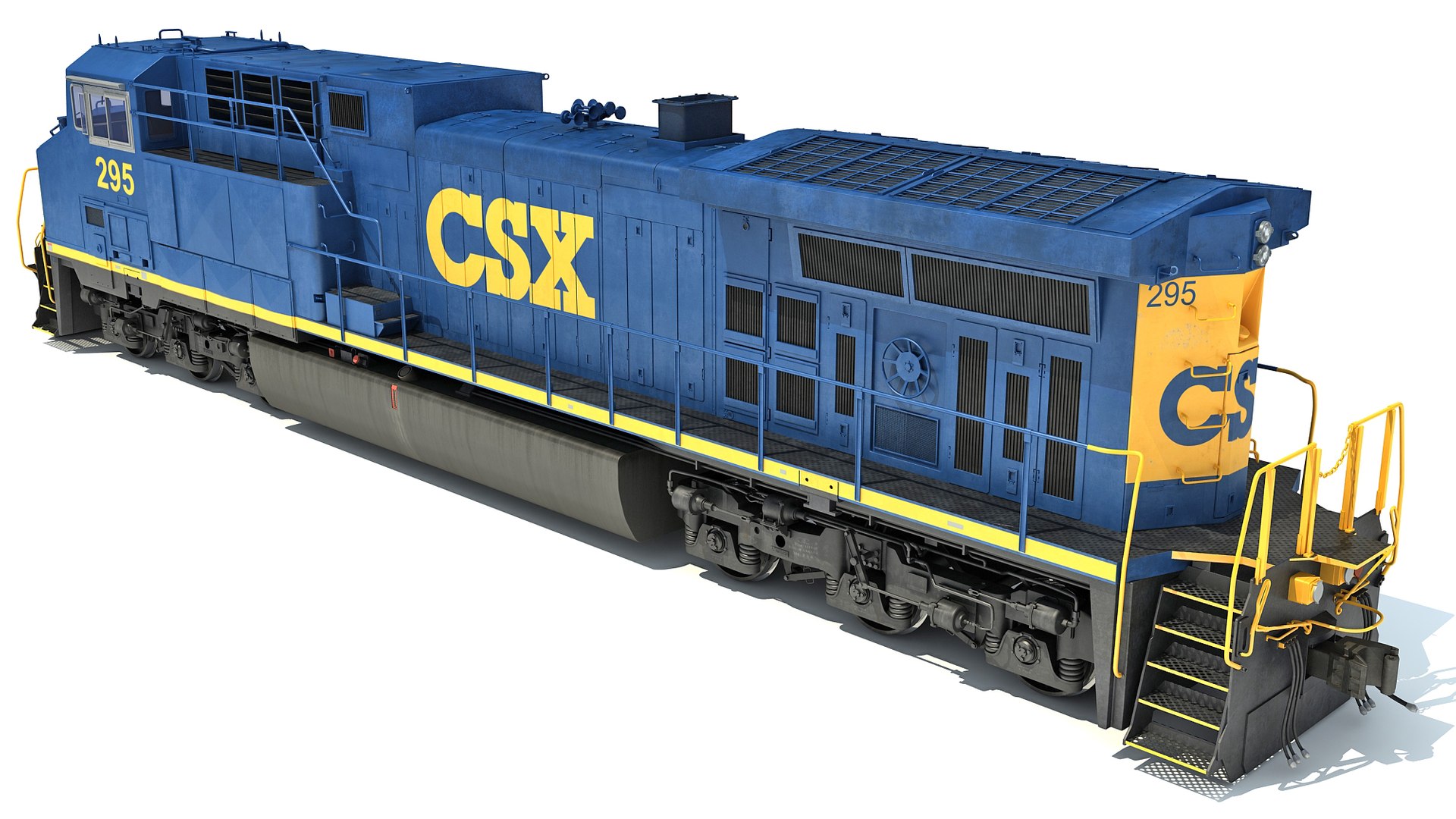 3D Csx Locomotive - TurboSquid 1634233
