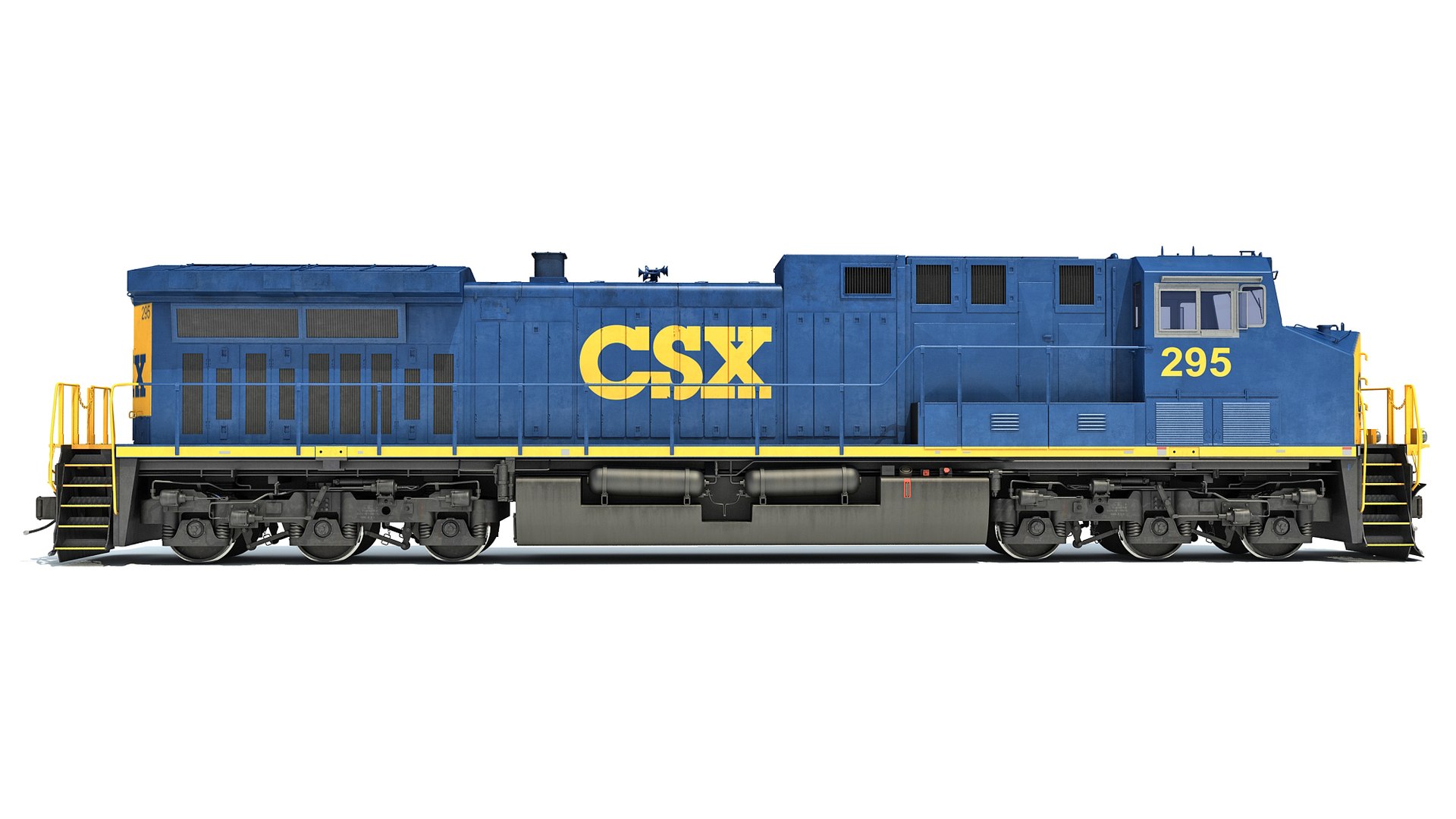 3D Csx Locomotive - TurboSquid 1634233