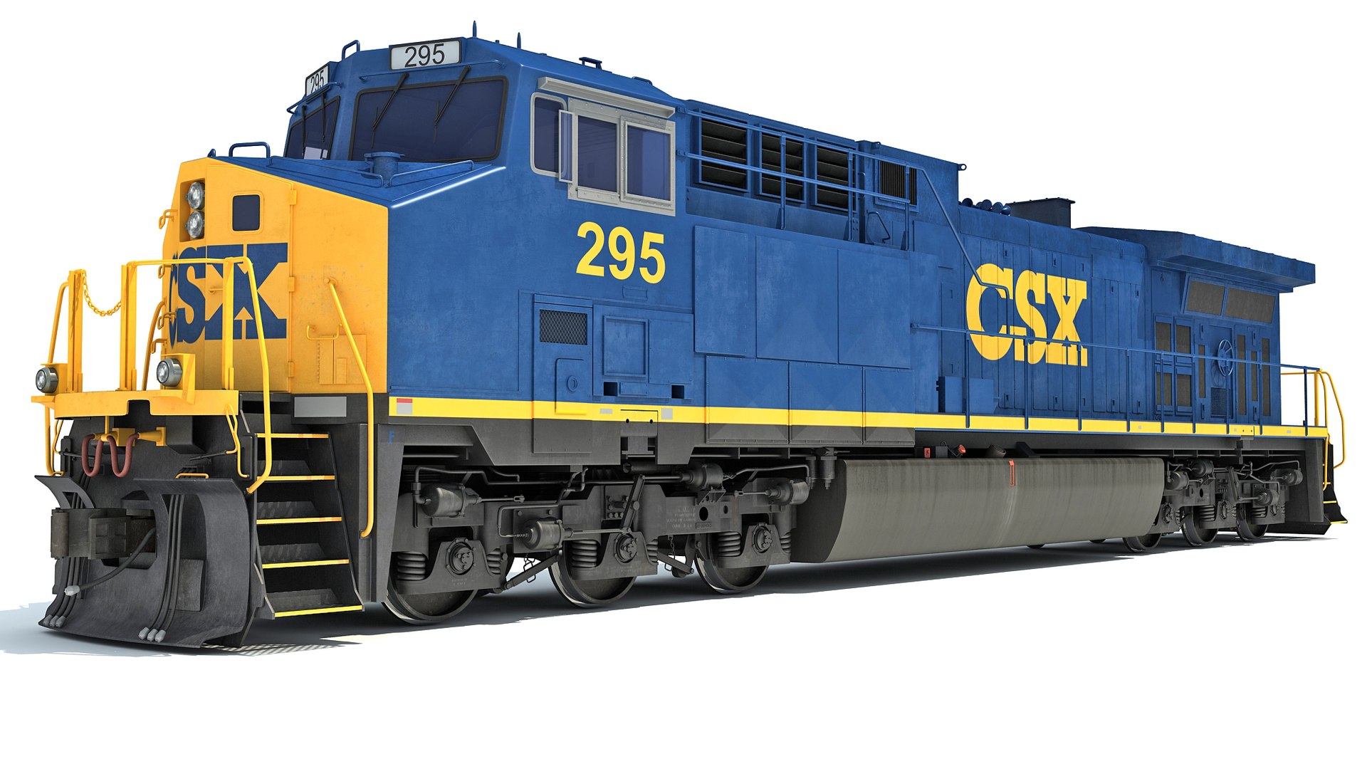 3D Csx Locomotive - TurboSquid 1634233