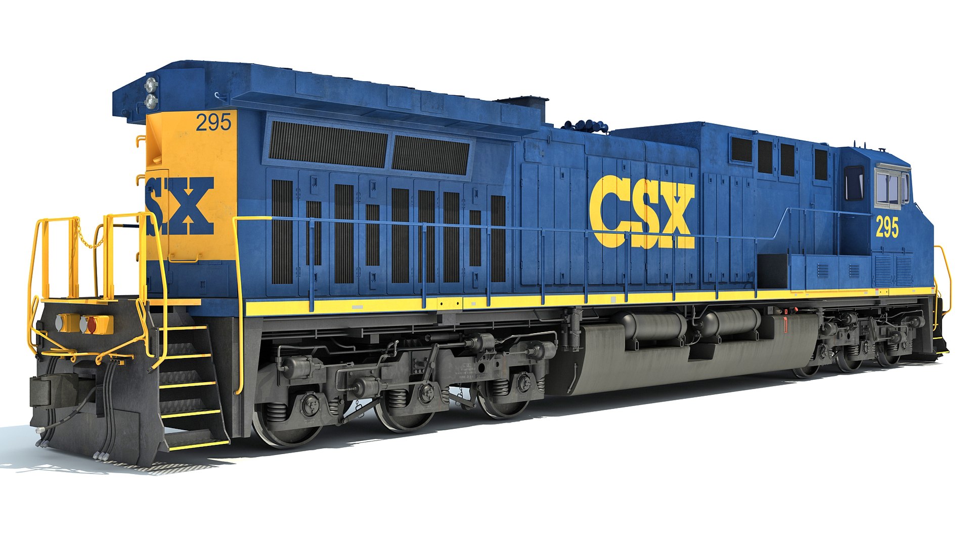 3D Csx Locomotive - TurboSquid 1634233