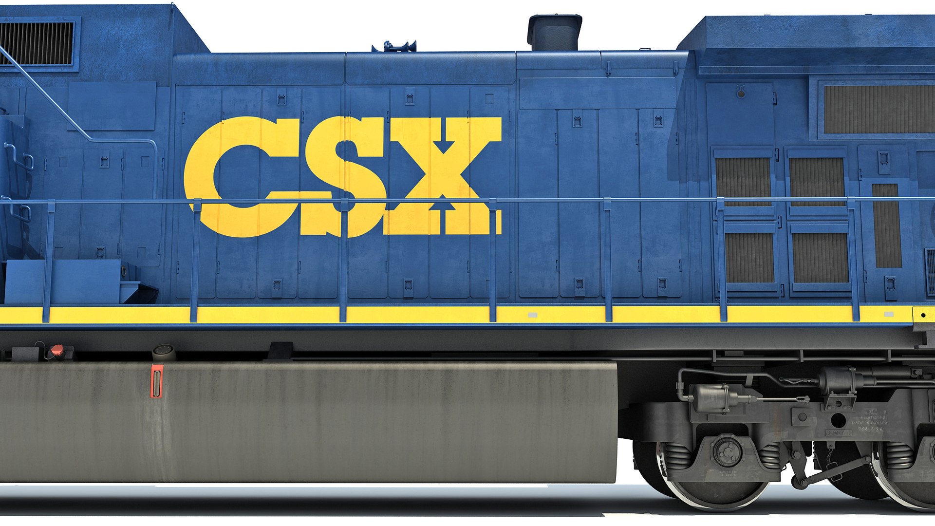 3D csx locomotive - TurboSquid 1634233