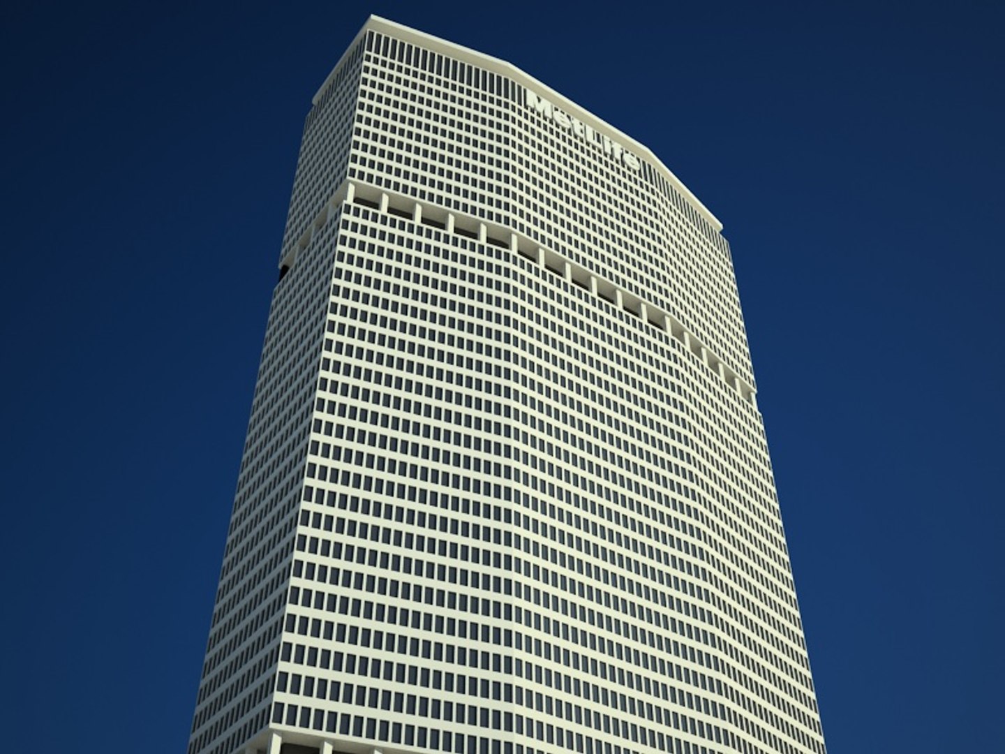 Metlife Building Skyscrapers 3d Max