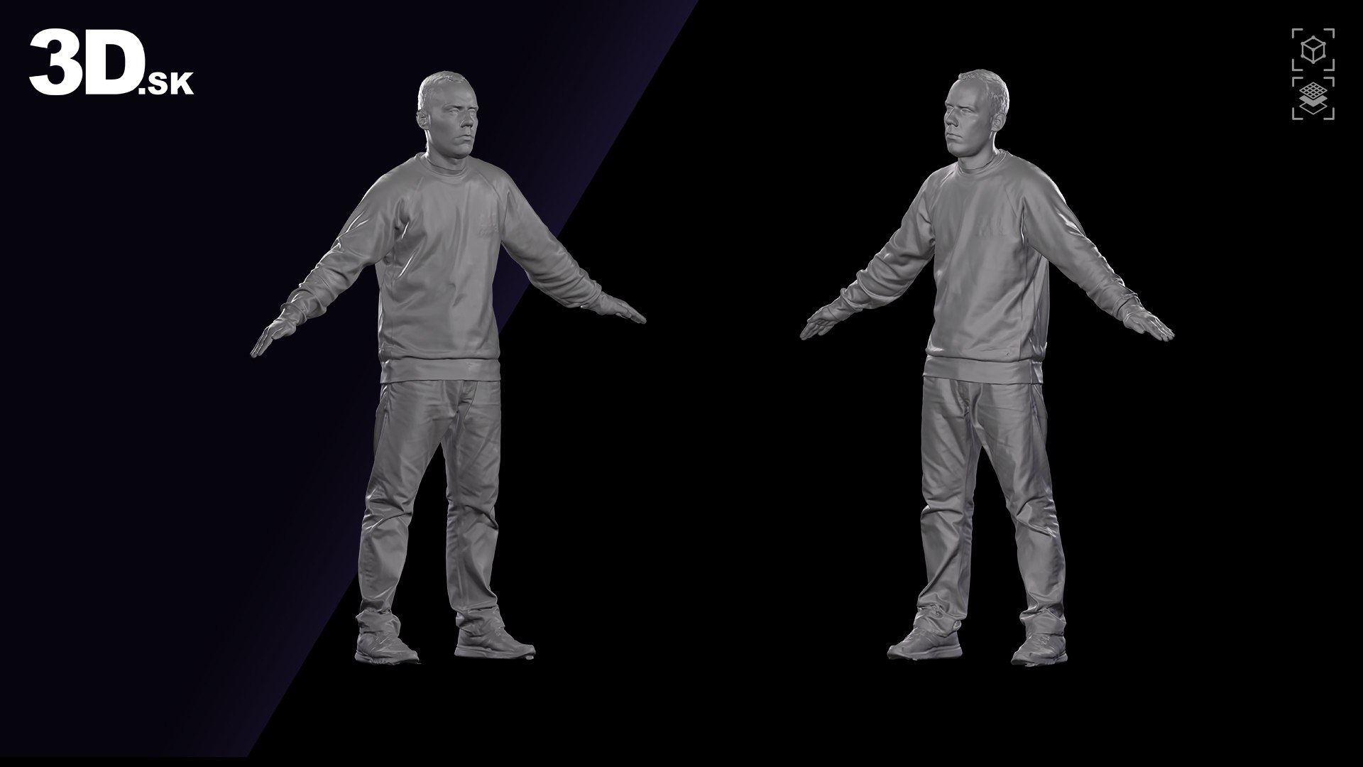 Base Body Scan Viktor 3D Model - TurboSquid 1999202