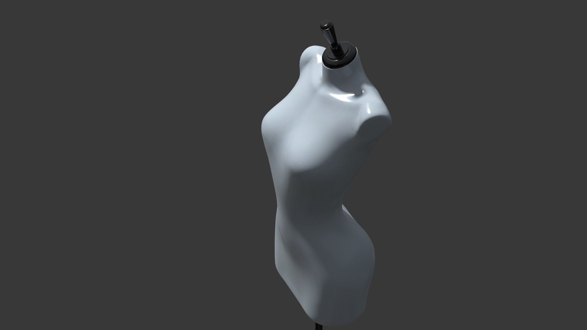 Mannequin Female Torso V1b 3D Model - TurboSquid 2024458