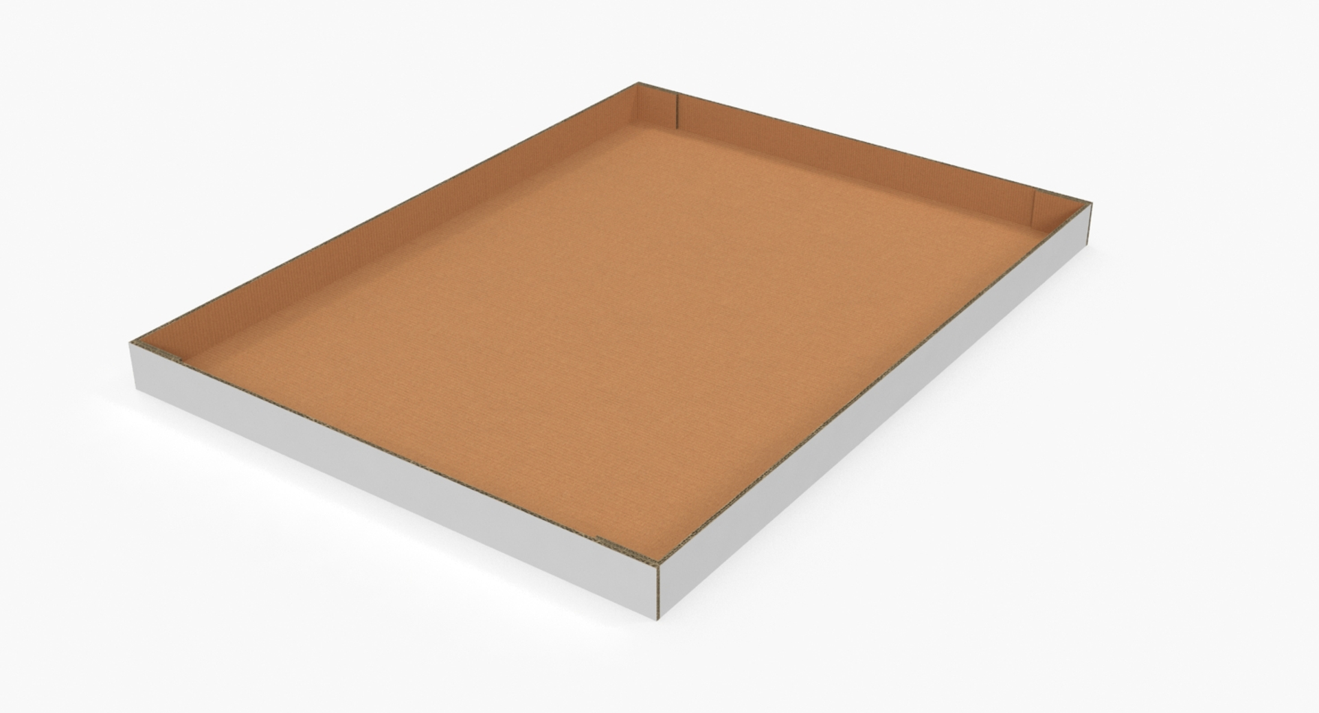 Realistic Cardboard Box Base 3D Model - TurboSquid 1214578