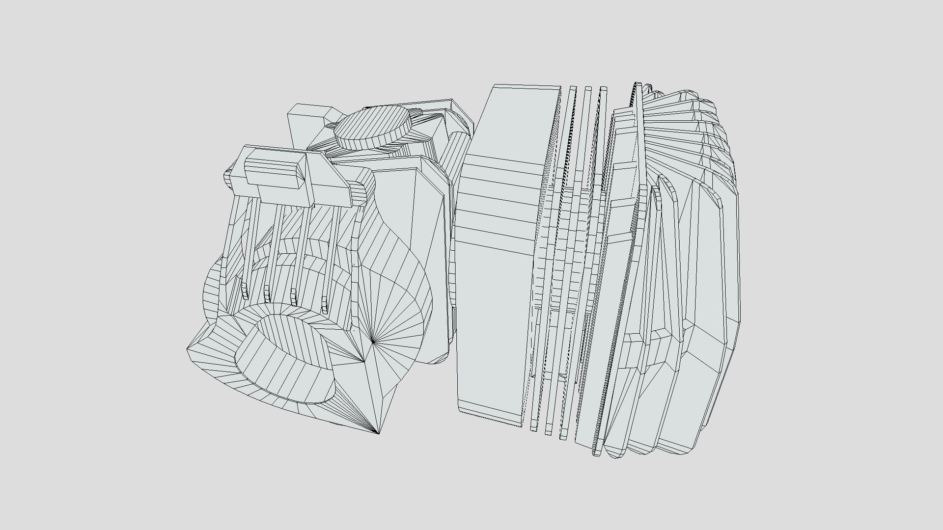 3D Generic Motorsport Engine Low Poly PBR Model - TurboSquid 1935419