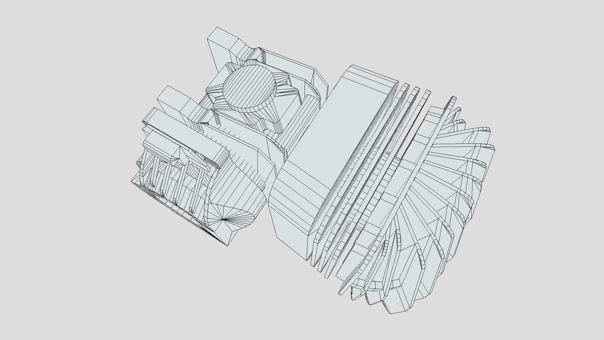 3D Generic Motorsport Engine Low Poly PBR Model - TurboSquid 1935419